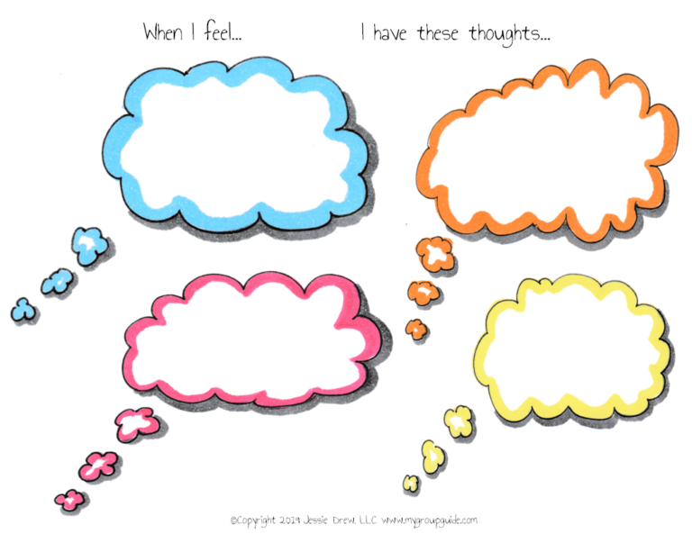 My Group Guide- Free Therapy Worksheets